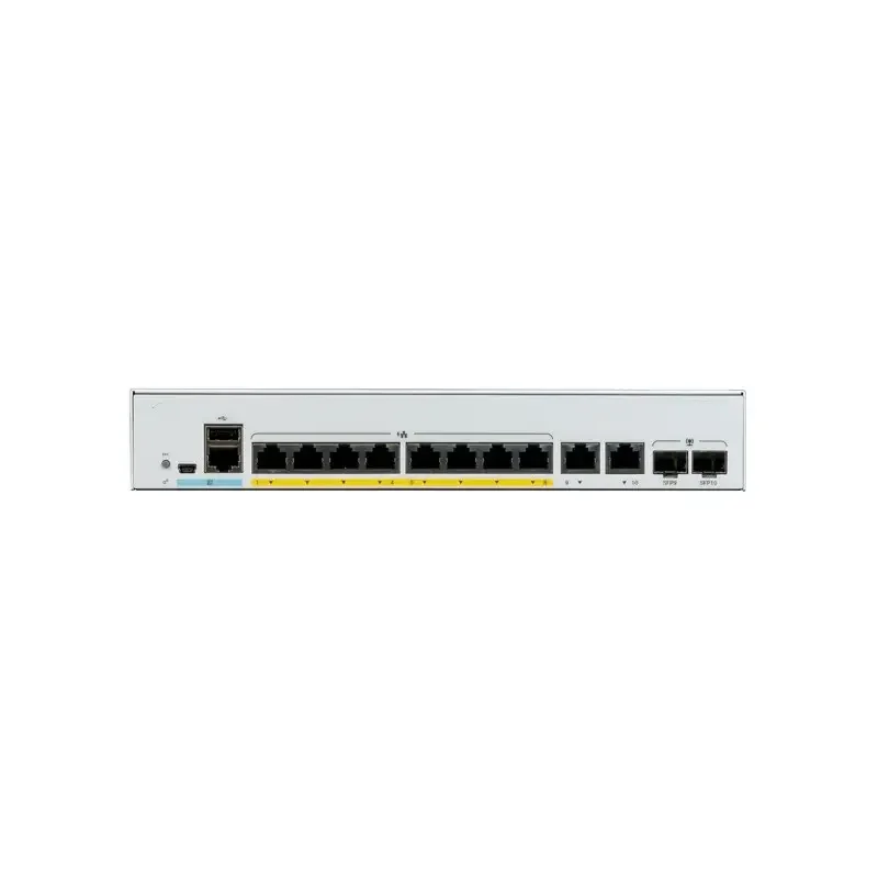 New And Original Ciscos Switch Unmanaged 8 Port 10 100 C1000-8fp-e-2g-l ...