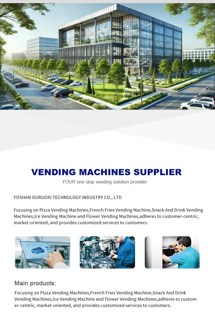 Fully Automatic Slush Vending Machine - Commercial Smoothie Vending Machine