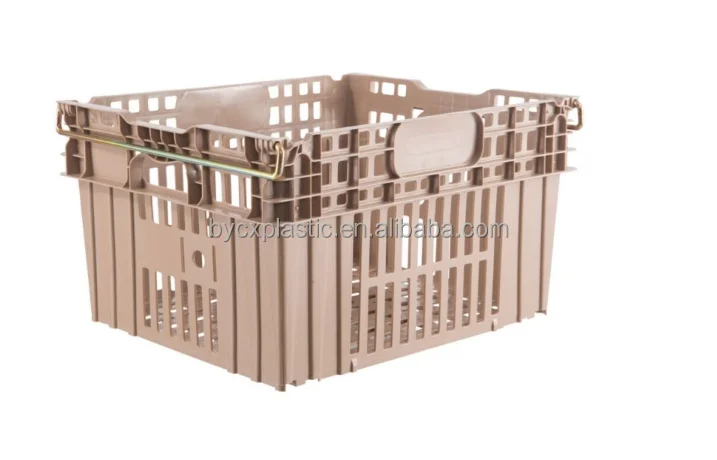 Plastic Chill Tray 24x20x13 Inch - Stackable Plastic Crate for Chilling ...