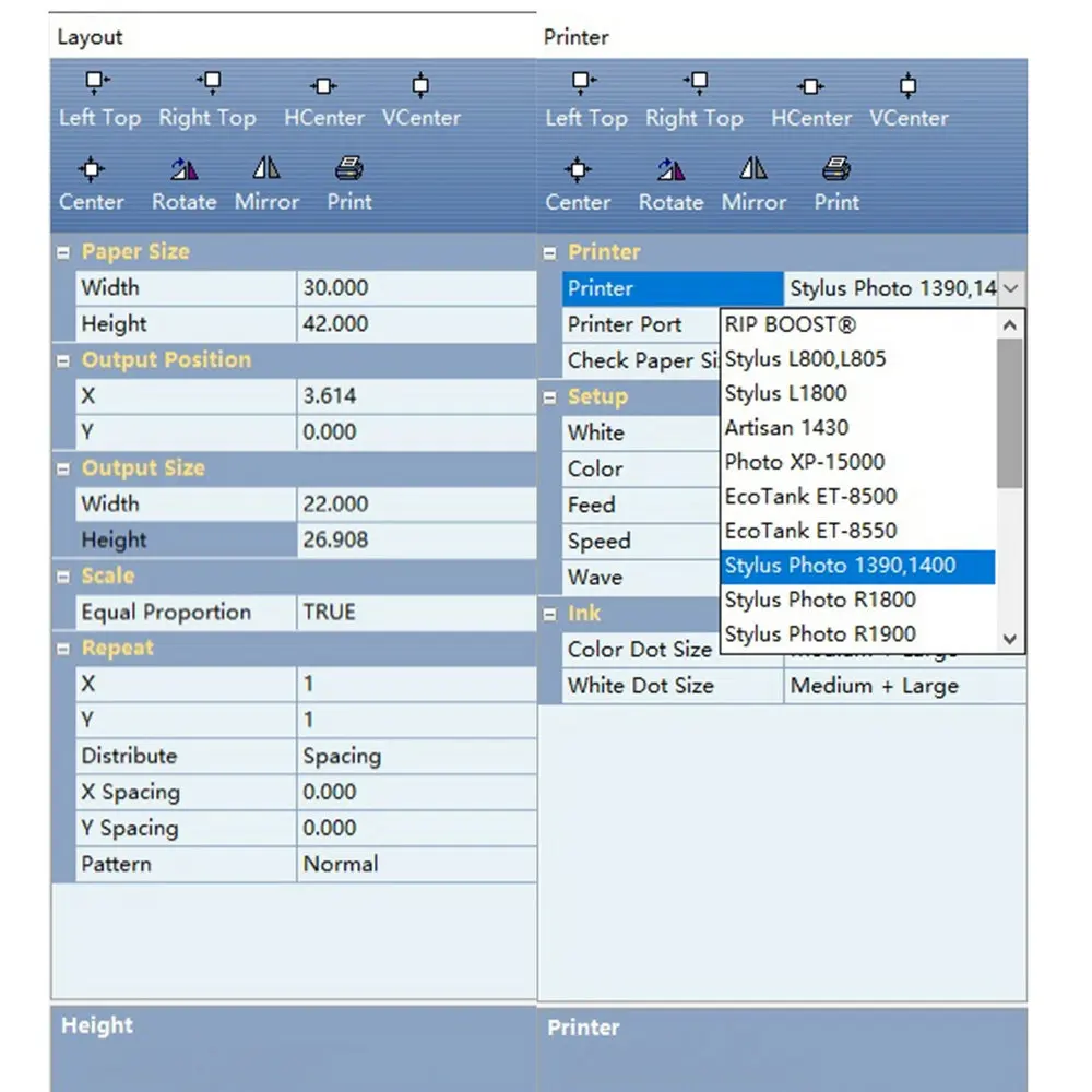 Dtf Driver Usb Dongle Rip 11 Software For Epson Ecotank L18050 L8050 ...