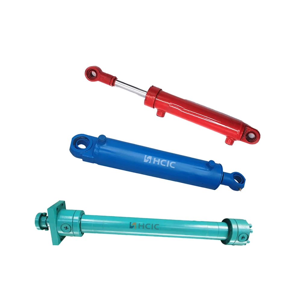High Precision Telescopic Hydraulic Cylinder with Chrome Plated Rod ...