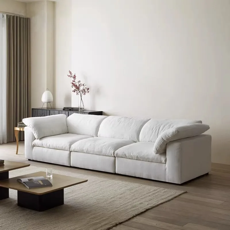 Modern Cloud Couch - Comfortable Feather Filling Sofa