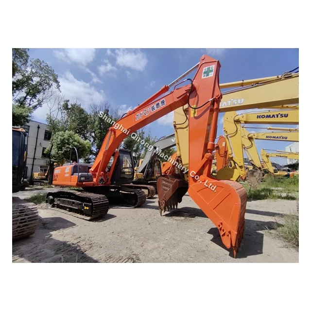 Used Excavators High Quality Medium Hydraulic Crawler Tracked Hitachi ...