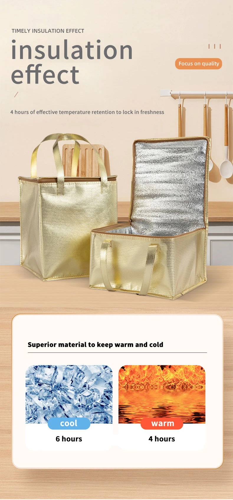 Extra Large Heavy Duty Insulated Reusable Customize Logo Soft Cooler ...