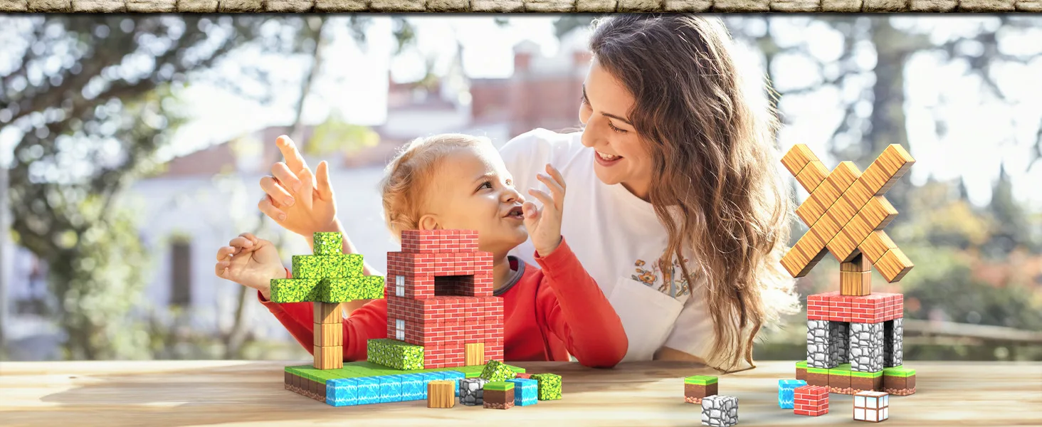 Magnetic Building Cubes - Enhance Creativity & Learning