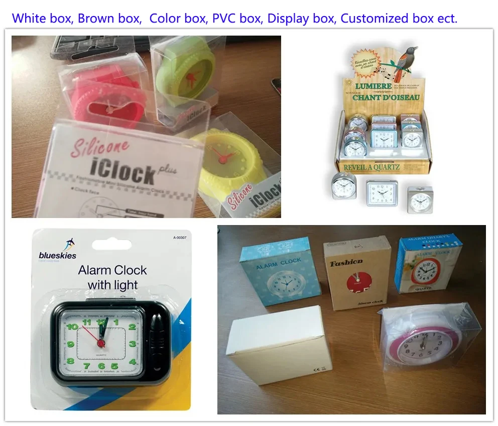 Promotion Cheap Plastic Wall Clock Black Frame White Dial 10 Inch ...