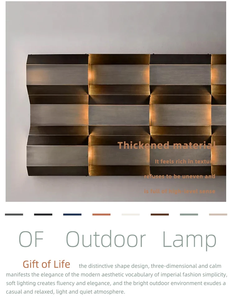 Modern Decorate Lights Led Wall up and Down Aluminum Garden Light ...