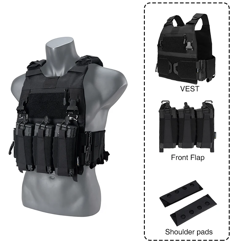 IDOGEAR Tactical FCSK 3.0 FERRO Vest - Ranger Green
