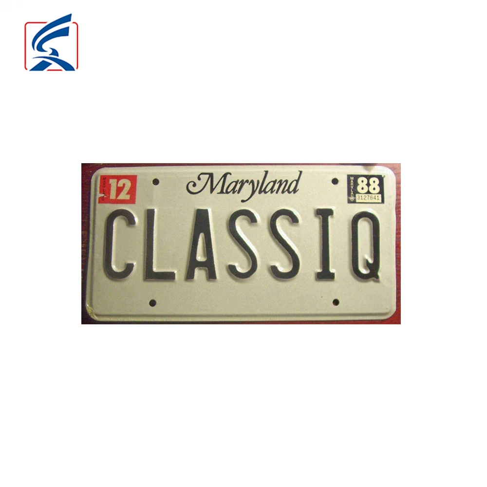 Maryland Motorcycle License Plate Customized Usa License Plate - Buy ...
