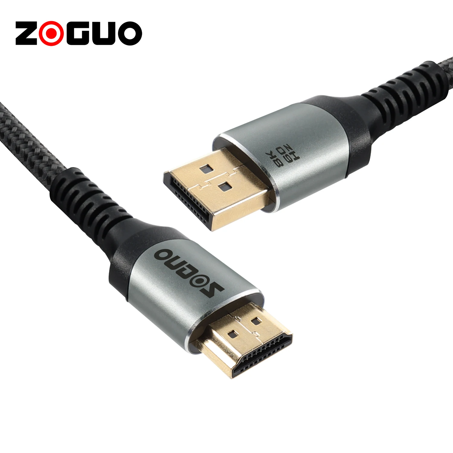 ZOGUO HDMI to DP Cable 2.1 - 8K Support, 48 Gbps Bandwidth