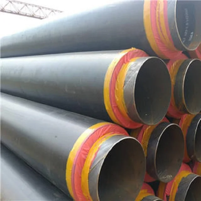 BS EN253 Standard Dn200mm Insulated HDPE Pipe Jacket