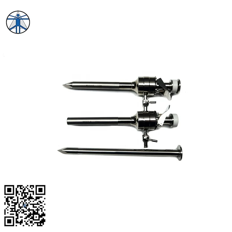 Medical Reusable Trocar Laparoscopic Trocars 5.5/10.5mm With ...