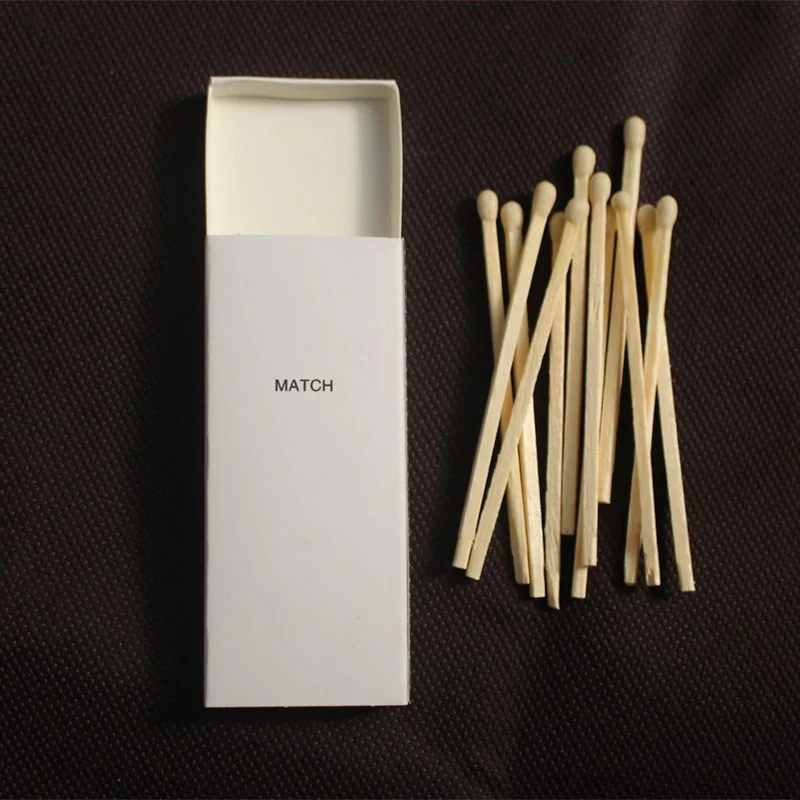 Private Label Custom Candle Use Wooden Stick Matches Safety Matchbox ...