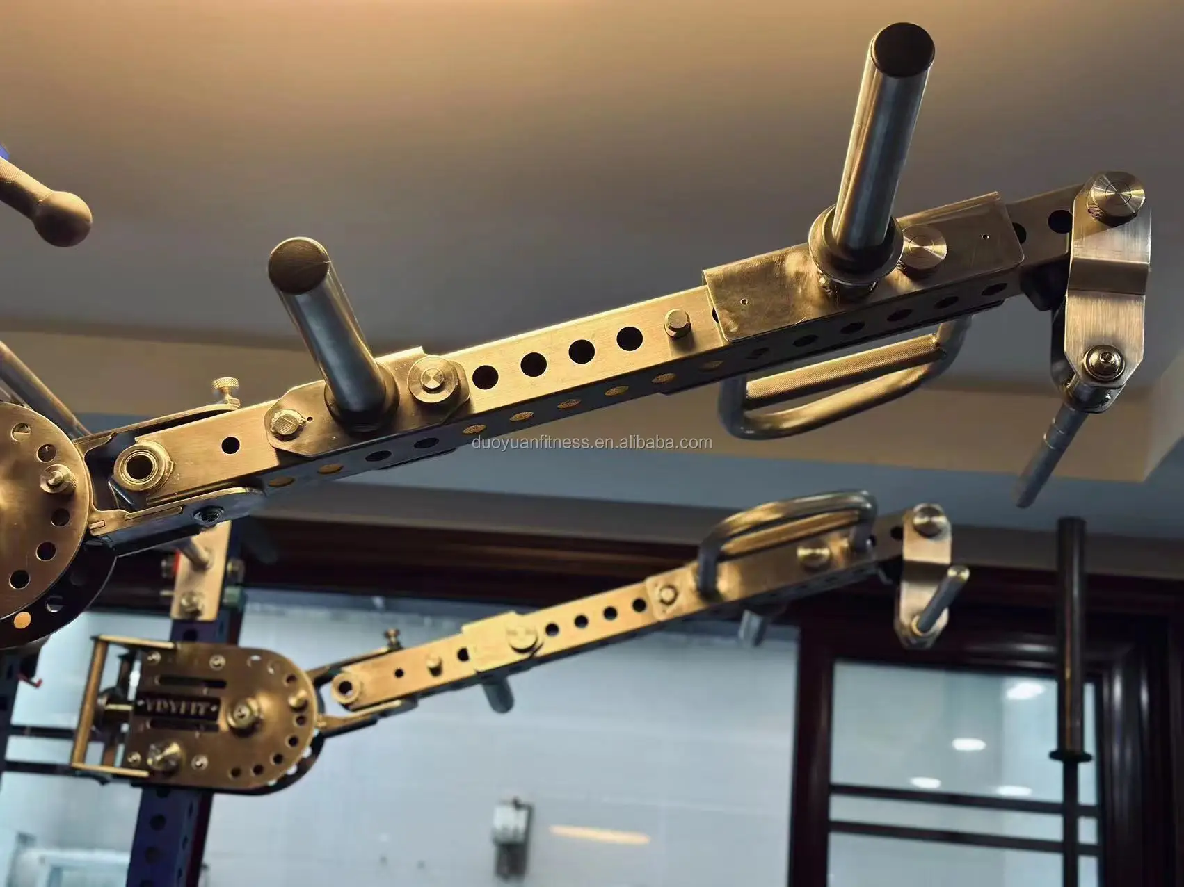 YDYFIT Trolley Jammer Arms - Adjustable Gym Equipment