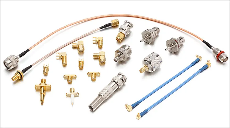 Waterproof SMA Connector - Right Angle PCB Mount