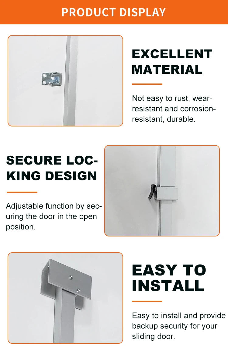 Adjustable Security Door Lock Bar Door Security Bar Heavy Duty ...