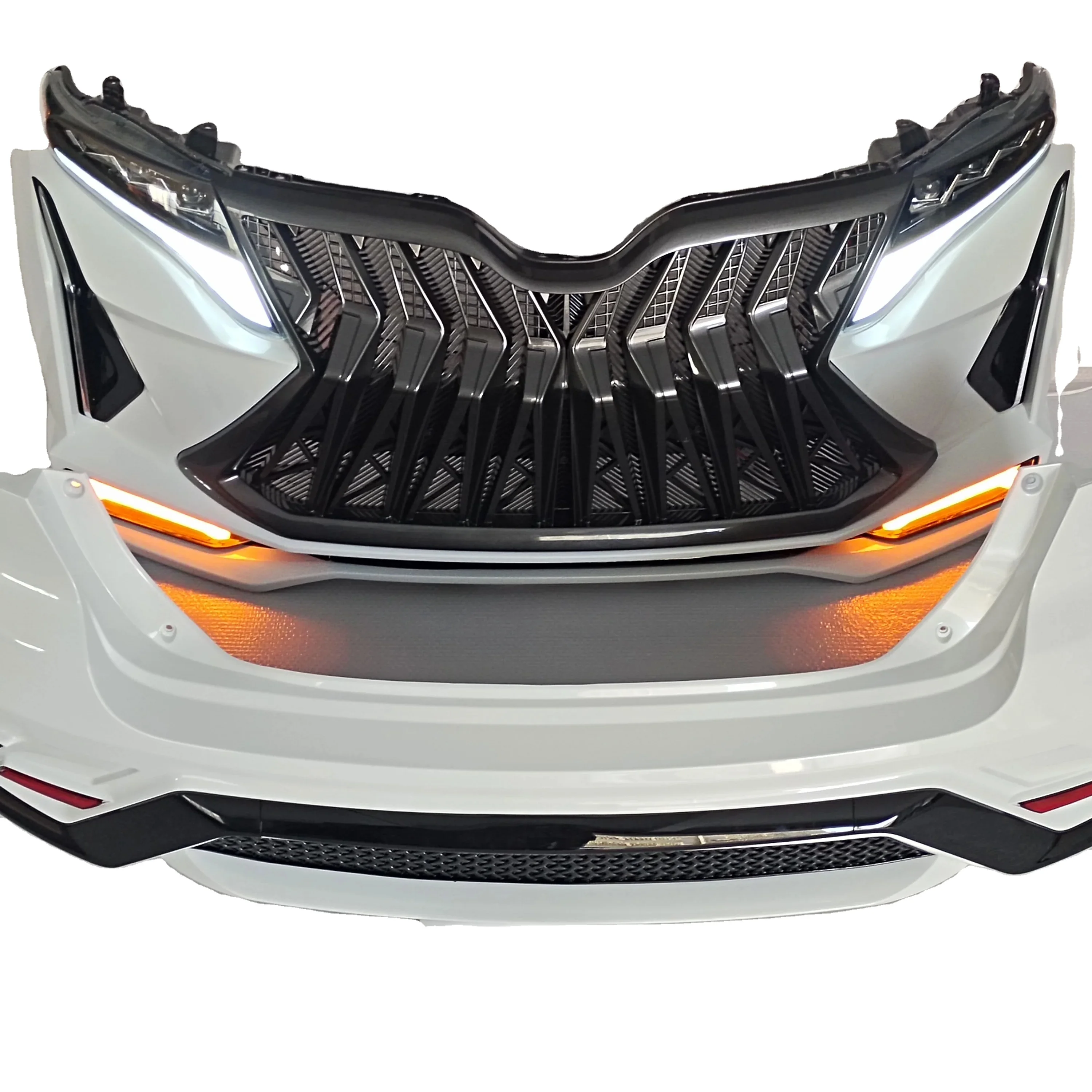 Upgrade Body Kit for Toyota Venza 2009-2015 - White/Black Replacement ...