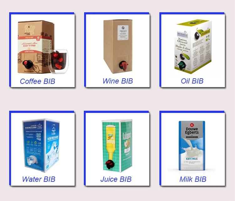 Bib 5l 10l 15l Easy Fill Packaging Bag In Box (bag And Box) Through ...