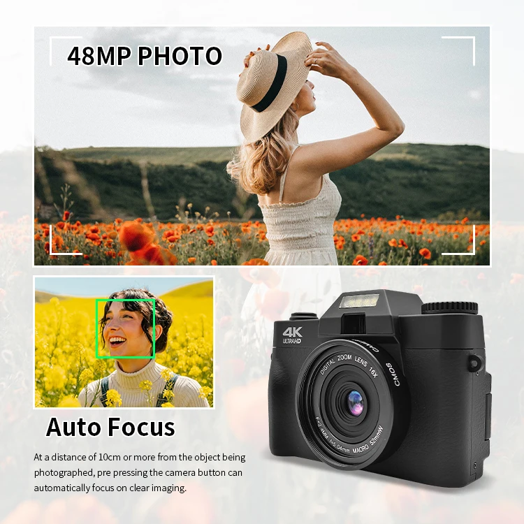 Wholesale High Quality Camcorder - 48MP Retro Camera