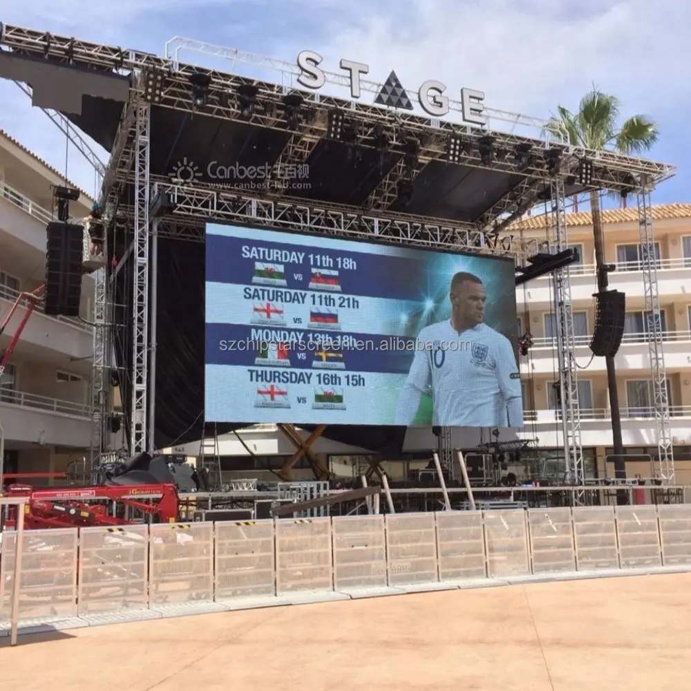 Rental P4.81 Outdoor Led Display Screen For Stage Rental Activities ...