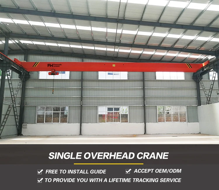 Single Main Beam Overhead Crane 5t 3 Ton Overhead Crane Grinder 5 Ton ...