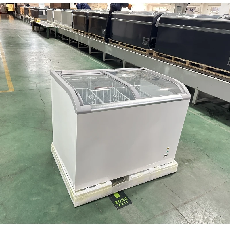 Kenkuhl 300L Gelato Freezer Ice Cream Display Cabinet Popsicle Freezer ...