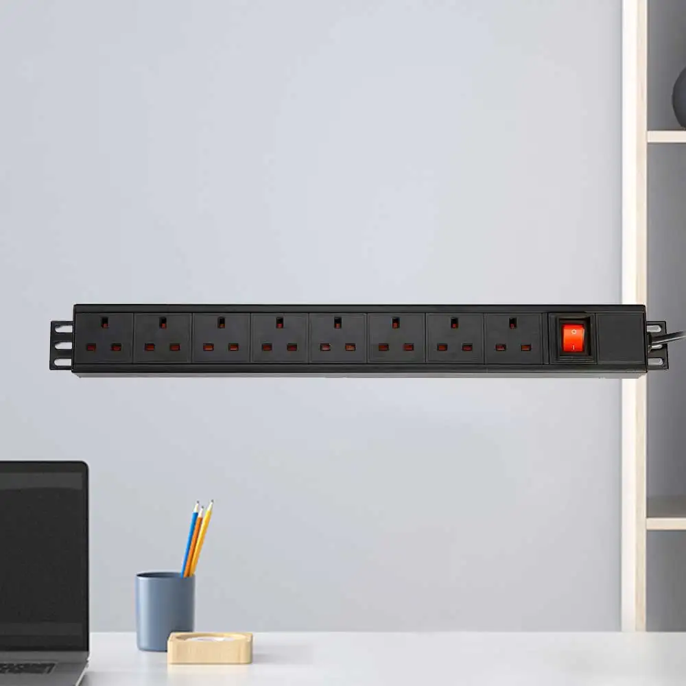 Oswell Easy Pdu Power Distribution Unit Rack Type 8 Sockets For Data ...