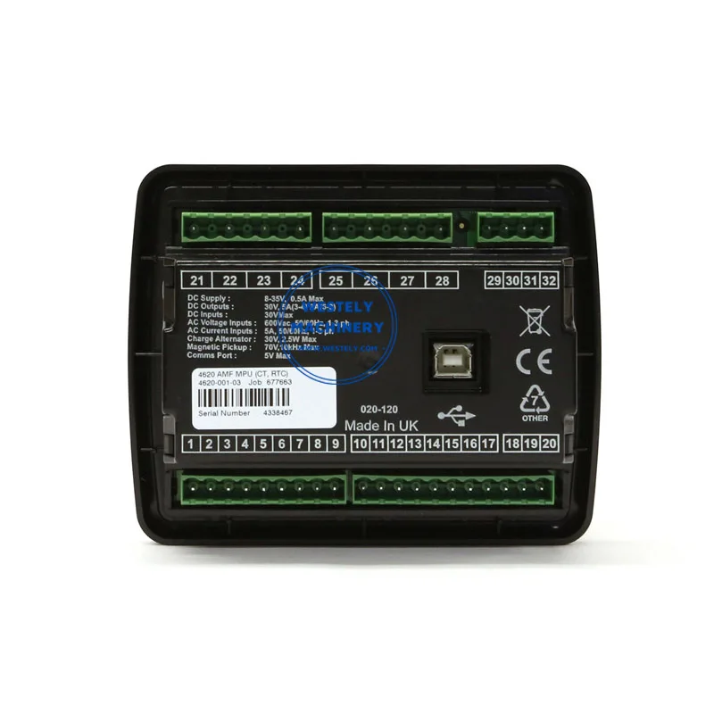 Genuine Deep Sea 4620 Controller Dse4620 Auto Mains (utility) Failure ...