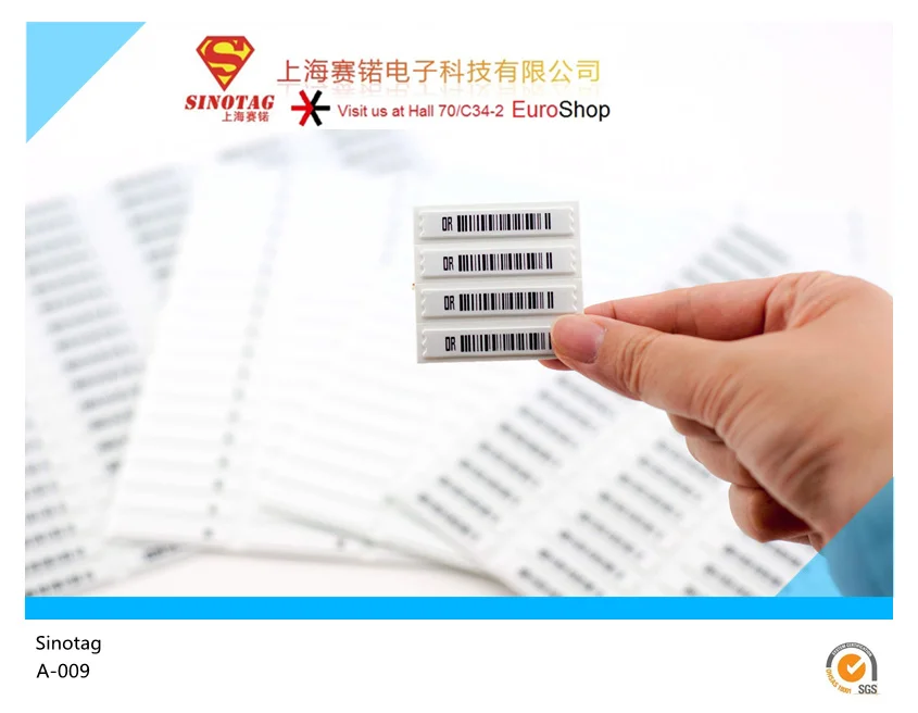 20250328 Supermarket DR Barcode Security Label for Retail Store A-009 ...