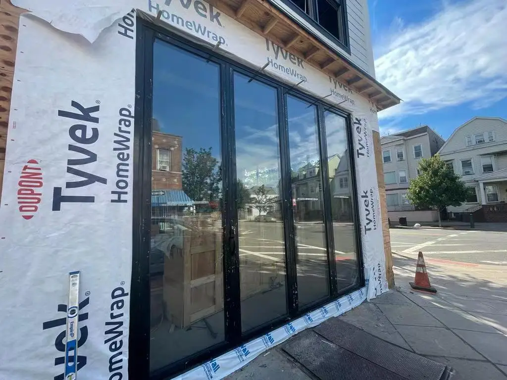 Smart Electric Frosted Glass Aluminum Pivot Door Exterior Entry Pivot ...