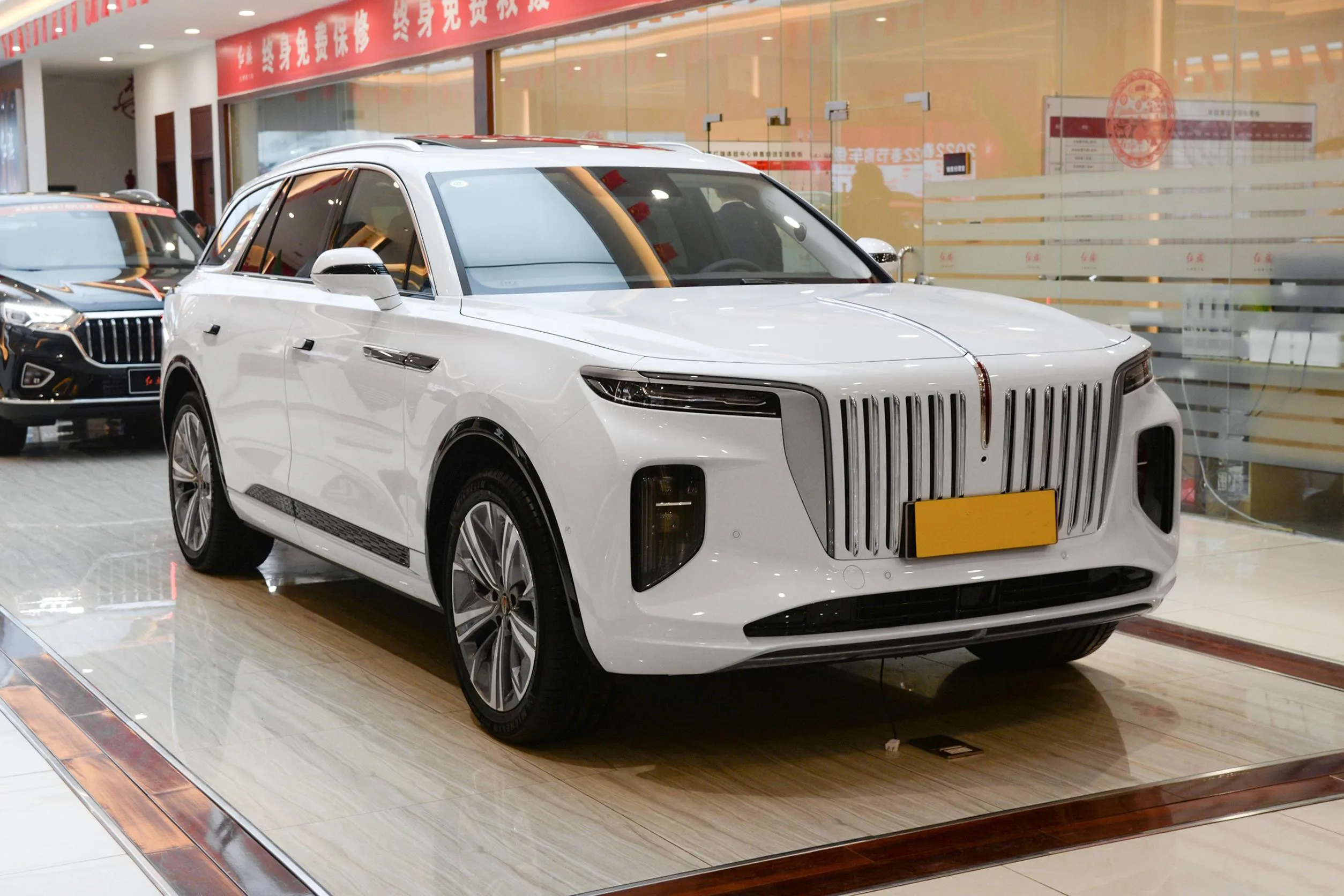 2021 Hongqi E-hs9 460km 7seats Long Range Electric New Energy Vehicle Used Ev Car - Buy Hongqi E ...