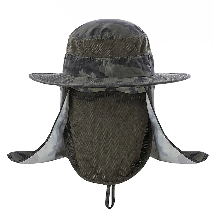Anti-ultraviolet Unisex Waterproof Fishing Hat Outdoor Adjustable Sport ...