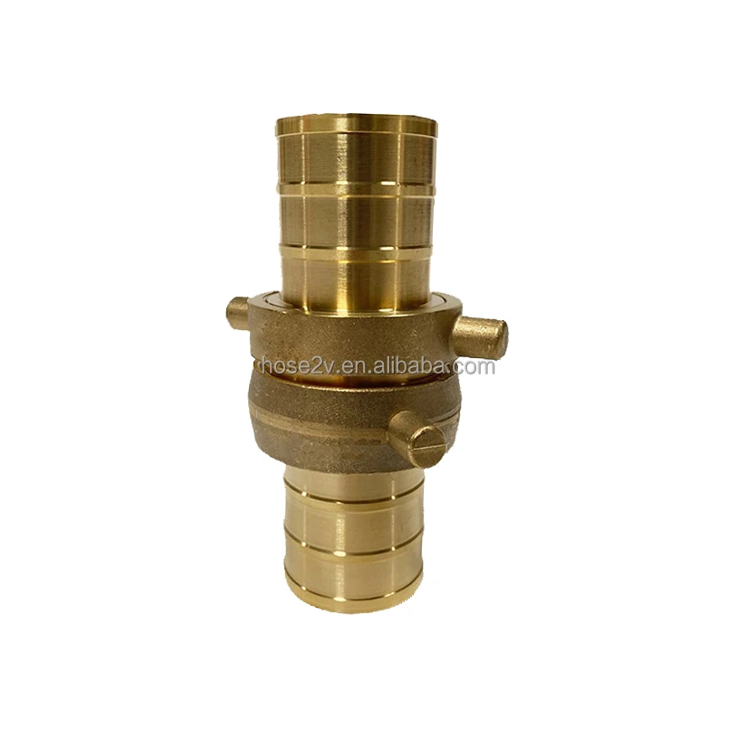 Fire Hose Coupling Male Female Aluminum Brass USA Type Brass ANSI Pin ...