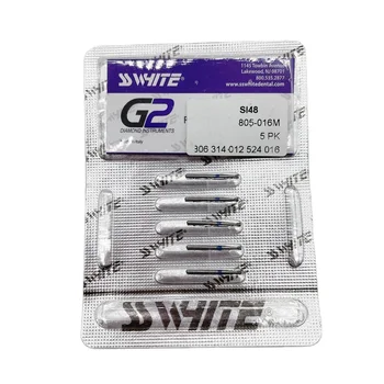 Ce Approved Original Ssw Diamond Burs 5burs/pack Ss White Rotary Dental ...
