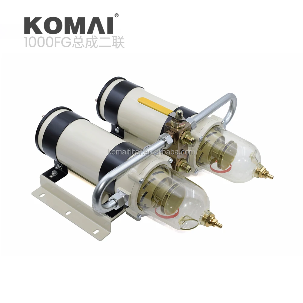 Double 1000FG Fuel Water Separator Assembly for Parker Racor Turbine ...