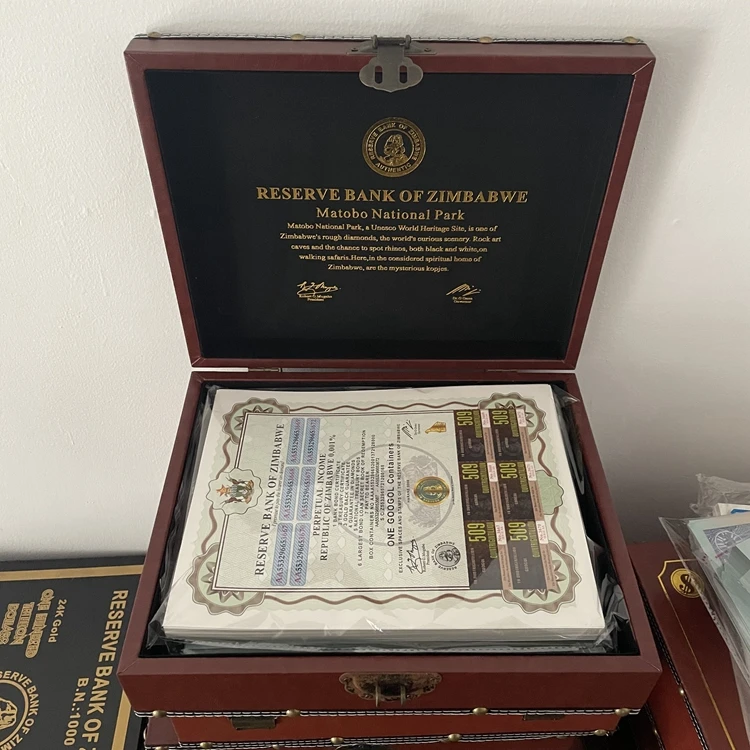 200pcs Zimbabwe Serial Number Paper Certificates with Anti ...