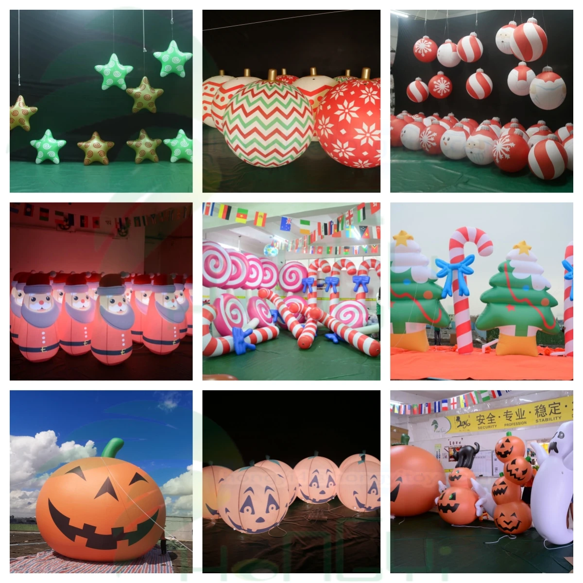 Hongyi High Quality Inflatable Apple Balloon Giant Inflatable Fruit ...