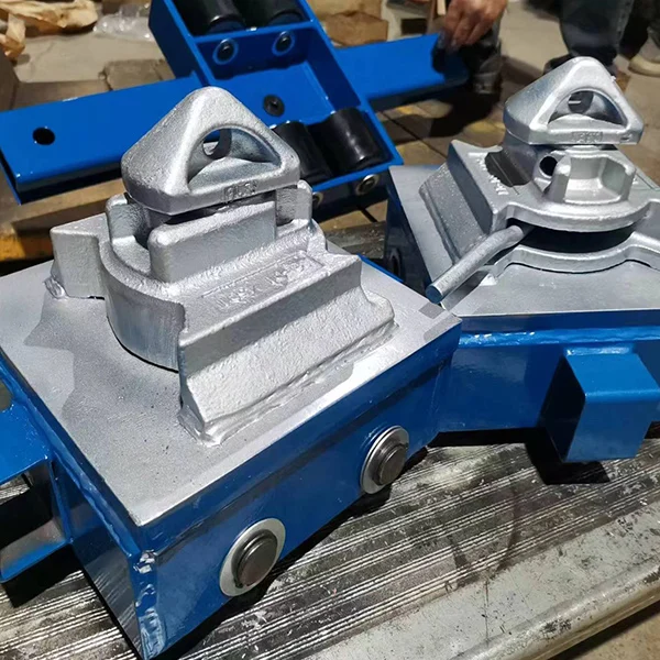 Custom Heavy Duty Roller Skate For Container Snatch Blocks 5tons Extra ...
