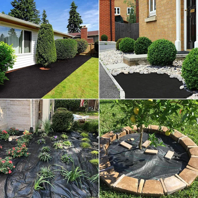 Heavy Duty Weed Barrier - Durable Landscape Fabric