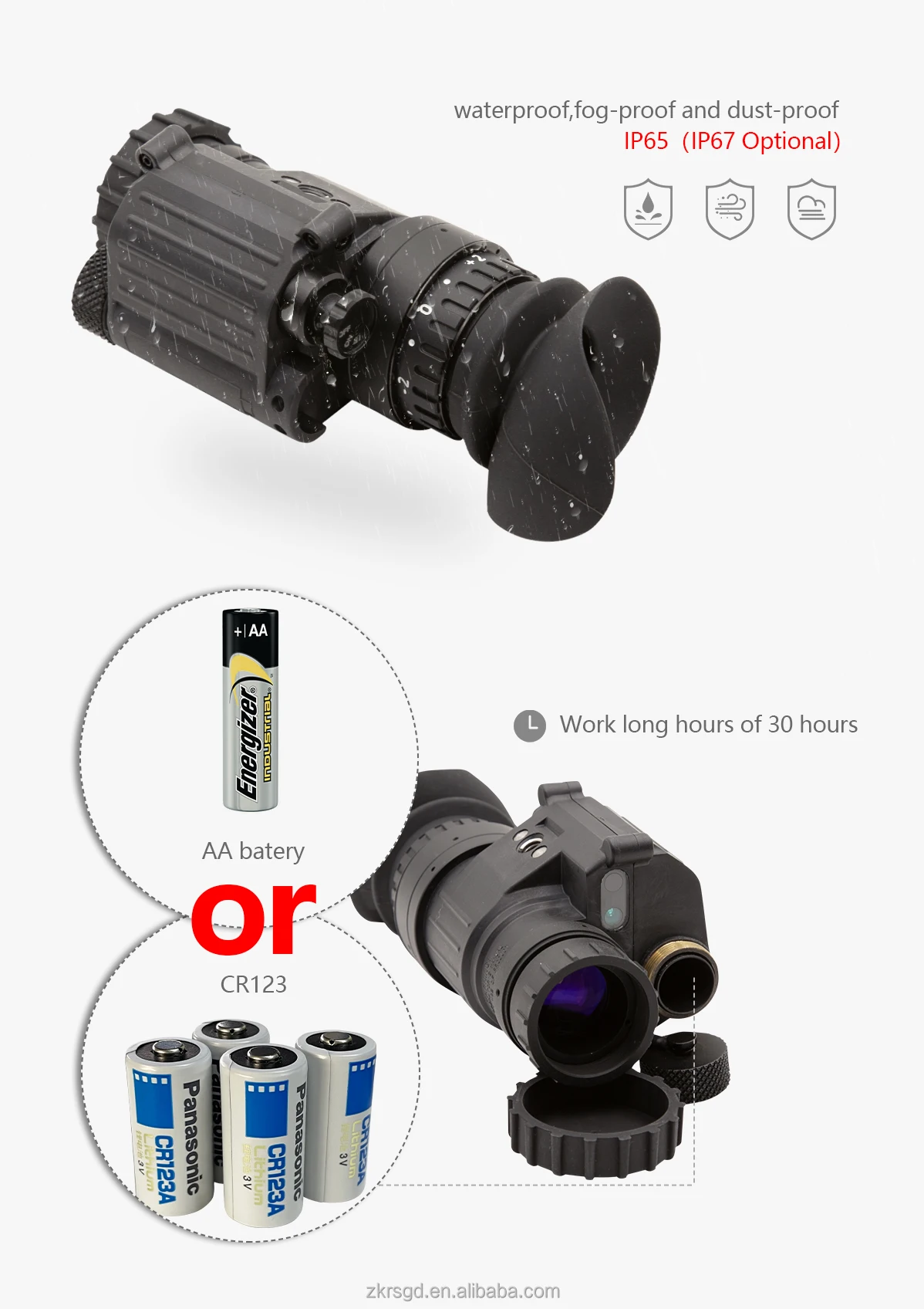 Cheap Gen3 Image Intensifier Tube for Night Vision Monoculars