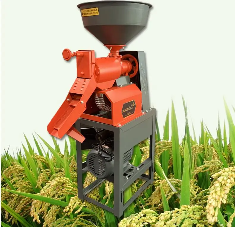 Home Rice Milling Machine Small Multifunctional Paddy Milling Crushing ...