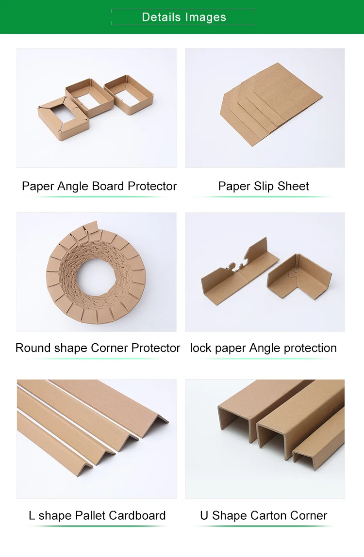 Heavy Duty Pallet Shipping Corrugated Paper Corner Edge Protector For ...