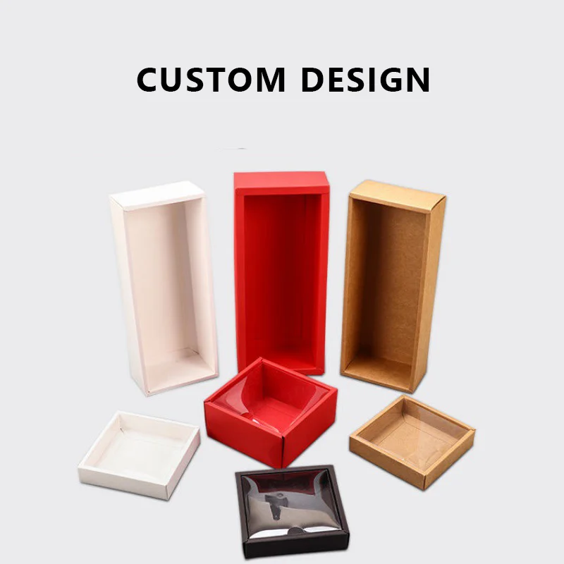 Customized PVC Transparent Paper Boxes for Gift Packaging