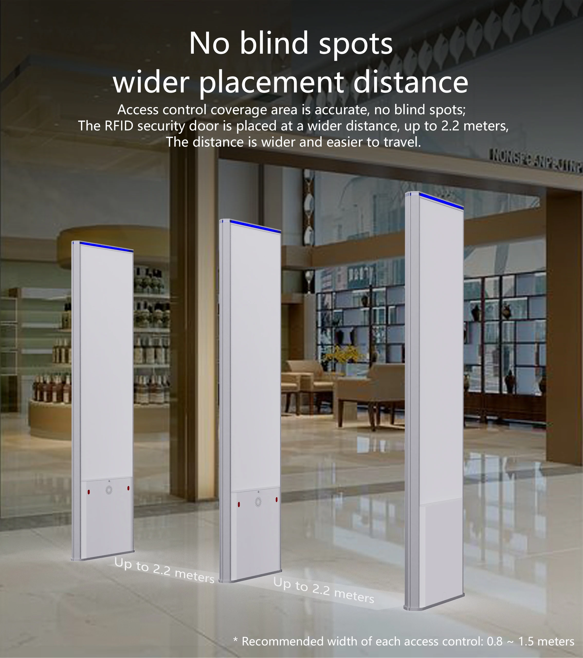 Bowei BRC-04L UHF RFID Gate Reader - High Performance Portal