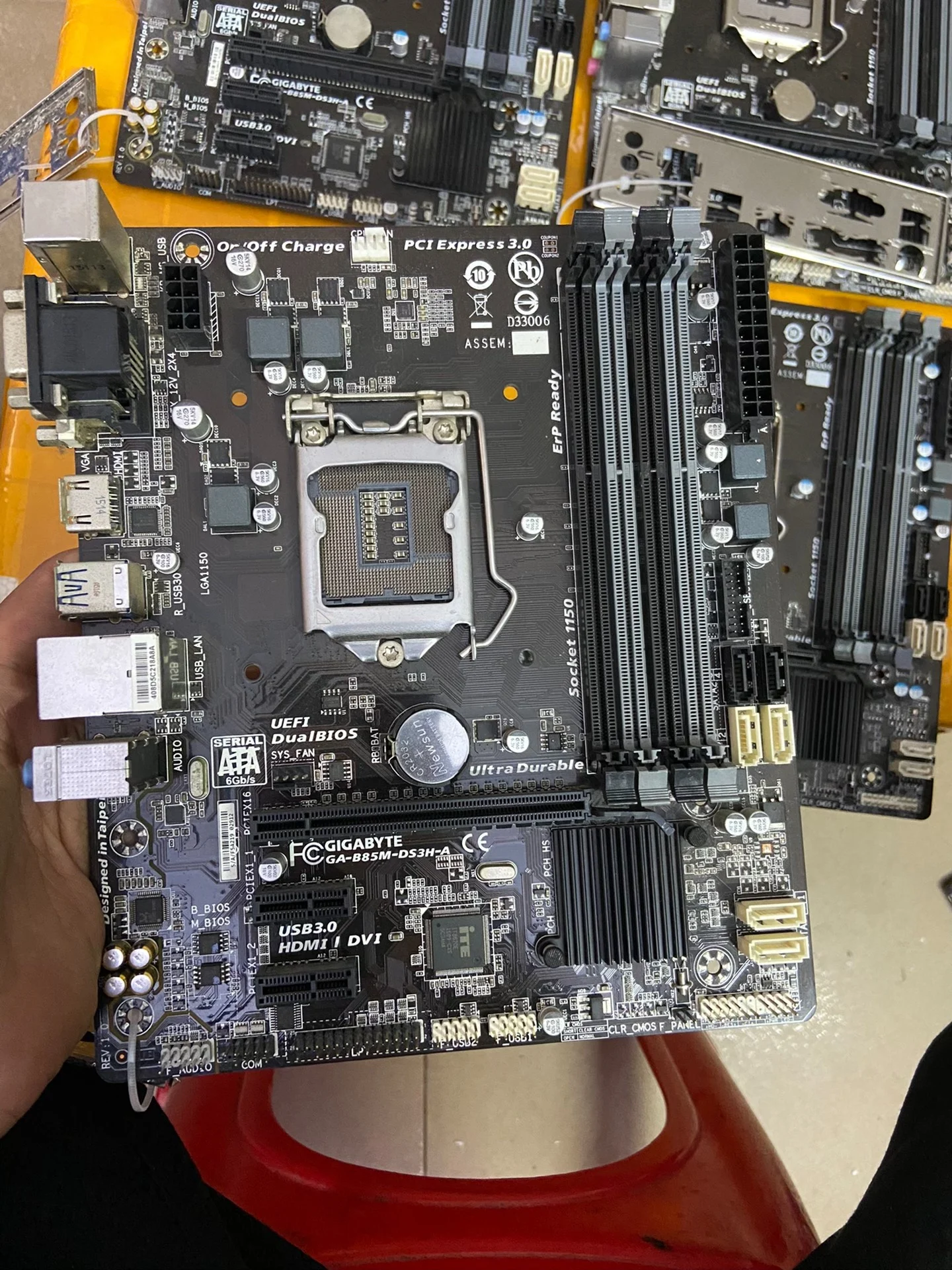 사용 된 H81 B85 컴퓨터 마더 보드 LGA 1150 소켓 lga1150 ddr3 코어 i81M 용 인텔 칩셋 데스크탑 마더 ...