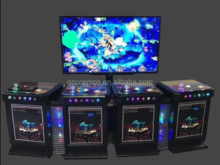 Coin Operated Arcade Ocean Hunting Cabinet 2 Players Fish Game Machine ...