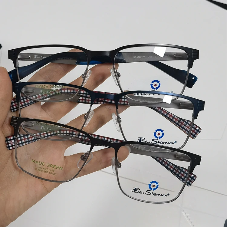Mix Assort random cheap price stainless metal Eyewear Frames For Eye ...