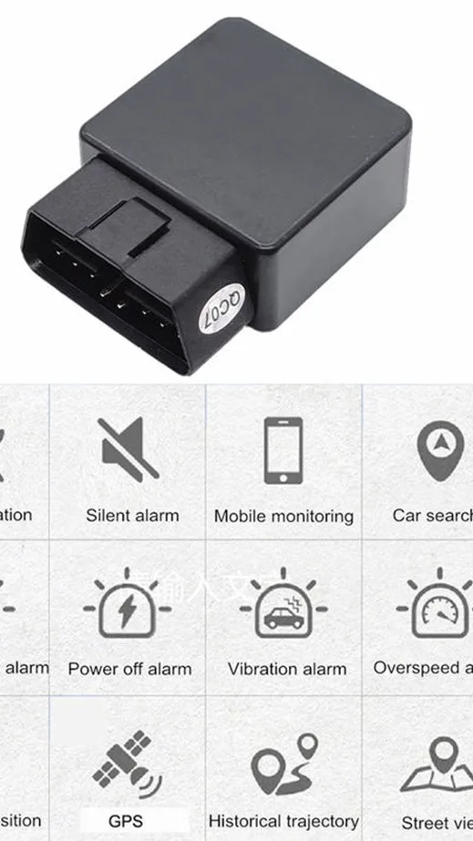 Gps Locator 4g Obd2 Car Alarm Sim Card Gps Tracker Obd Gps Tracking ...