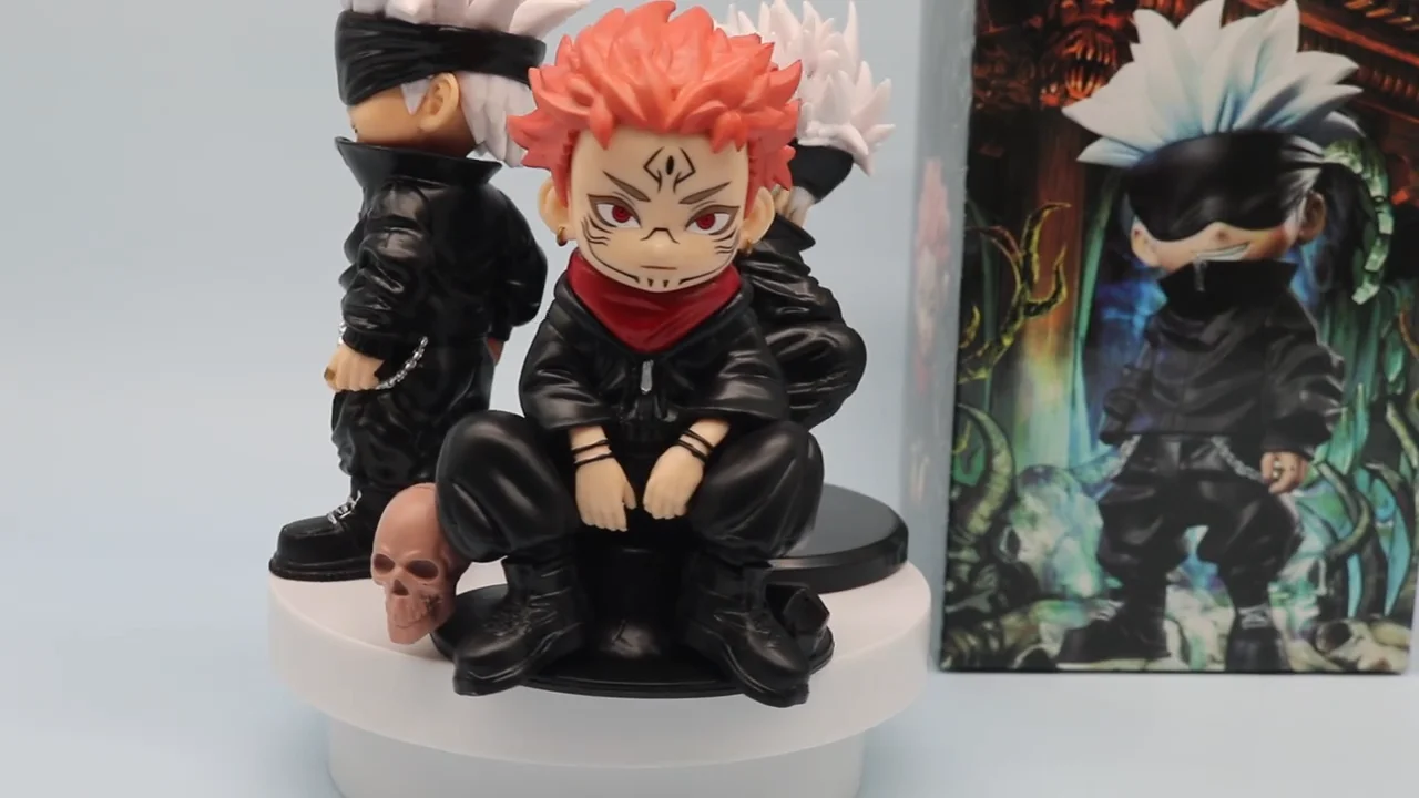 Jujutsu Kaisen Ryomen Sukuna Itadori Yuji Figurine Satoru Gojo Statue Q ...