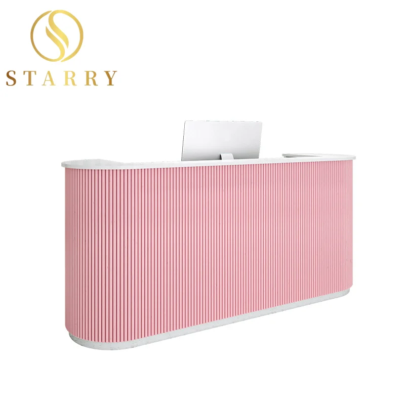 Starry Hotel Reception Desk - Modern & Versatile Design